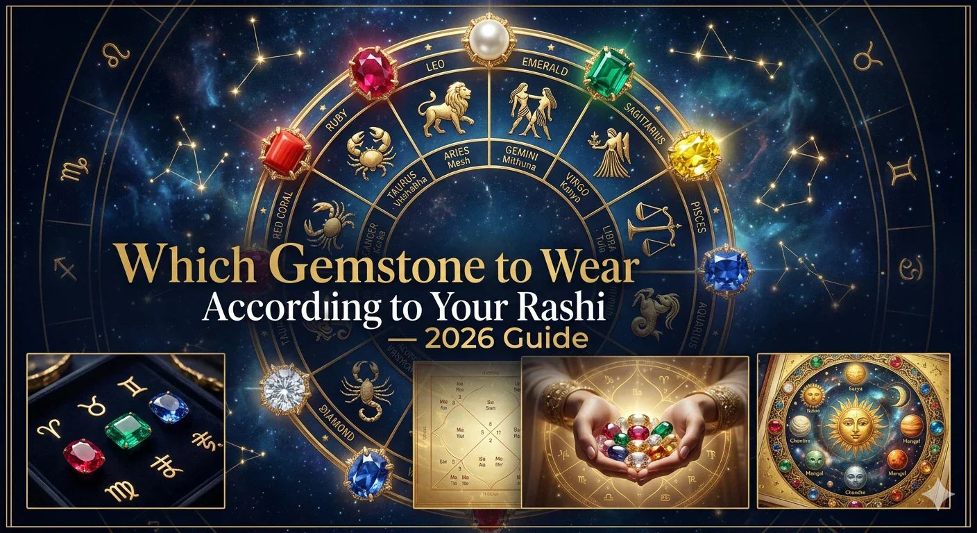 Which Gemstone to Wear According to Your Rashi (2026 Guide) – Nature Heal